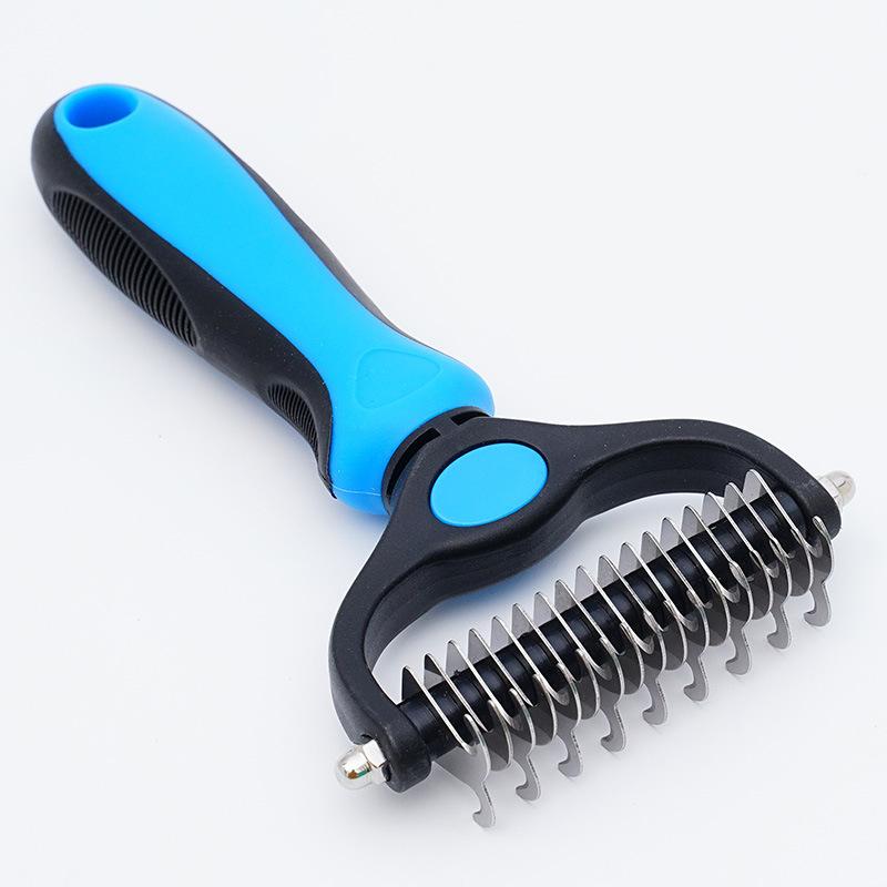 √ Pet Comb Double-Sided Knot Untying Comb Dog Comb Dog Comb Dog ...