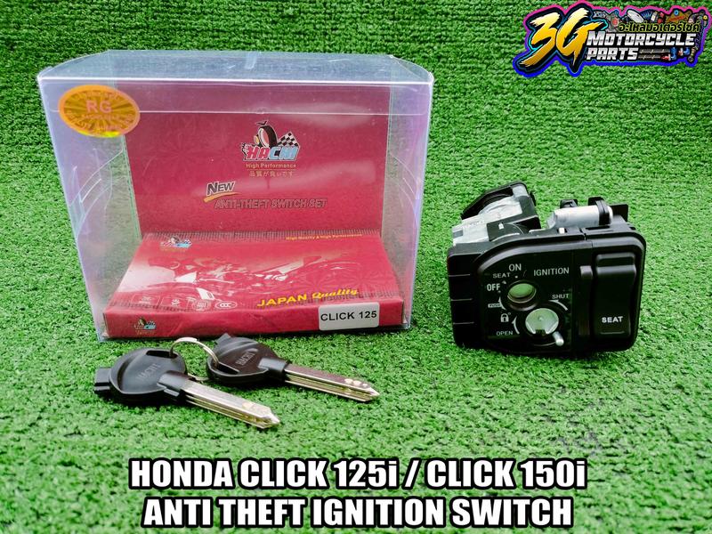 HACHI HONDA CLICK 125i / CLICK 150i ANTI THEFT IGNITION SWITCH - TikTok ...