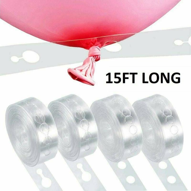 5M Balloon Chain Tape Arch Connect Strip For Wedding Birthda - TikTok ...