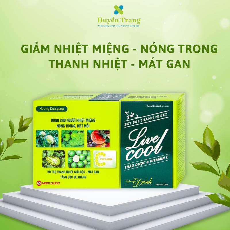 Bột sủi thanh nhiệt Livecool - Thanh nhiệt, mát gan, giải độc, - TikTok ...