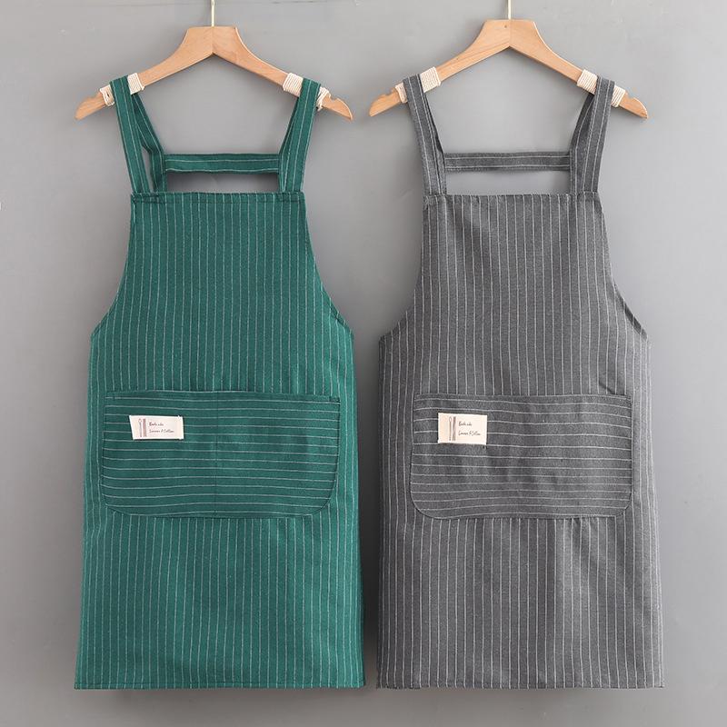 Apron Memasak, Rekaan Tanpa Lengan Mudah, Bahan Poliester, Dengan ...
