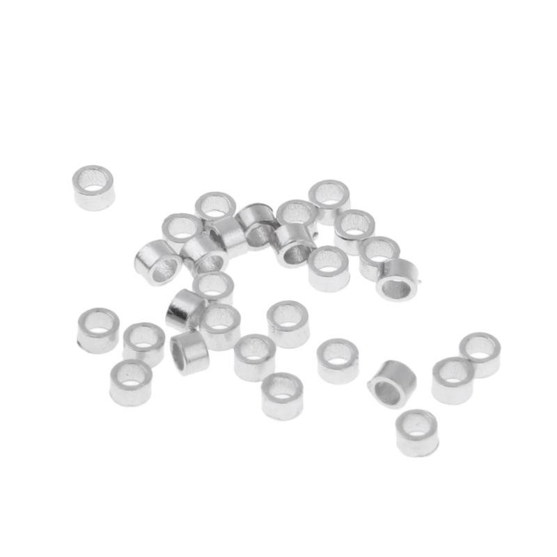 30Pcs 1mm 925 Sterling Cord End Caps Earring Bracelet Making - TikTok ...