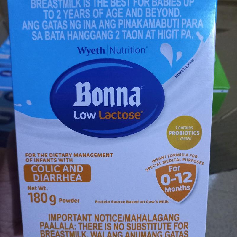 Bonna 0-12 months low lactose 180g - TikTok Shop Philippines