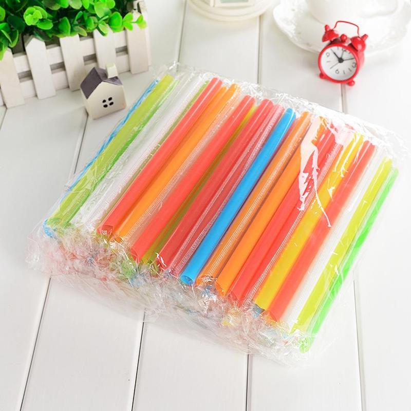 Straw Tebal Pakai Buang, 50PCS, Sesuai untuk Minum dan Bubur - TikTok ...