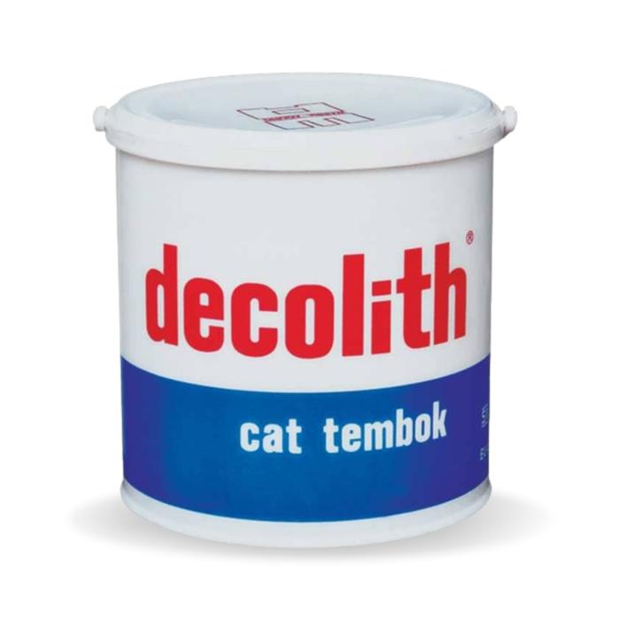 Jual Cat Tembok Decolith 5 kg warna Putih(sw) dan SwS-CAT TEMBOK MURAH ...