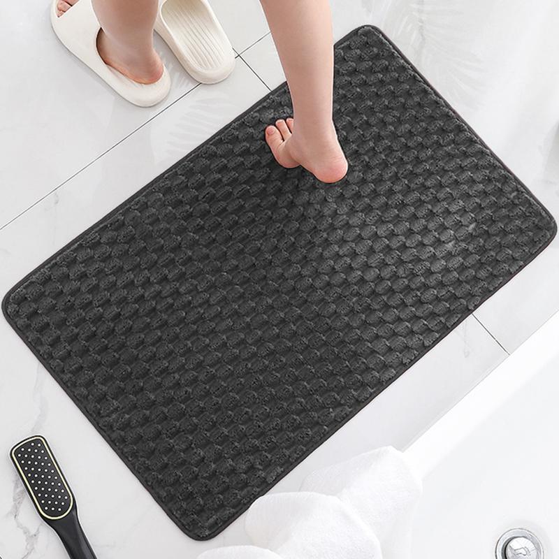 Anti-Slip Bathroom Floor Mat Quick Absorbent Quick-Drying Bath - TikTok ...