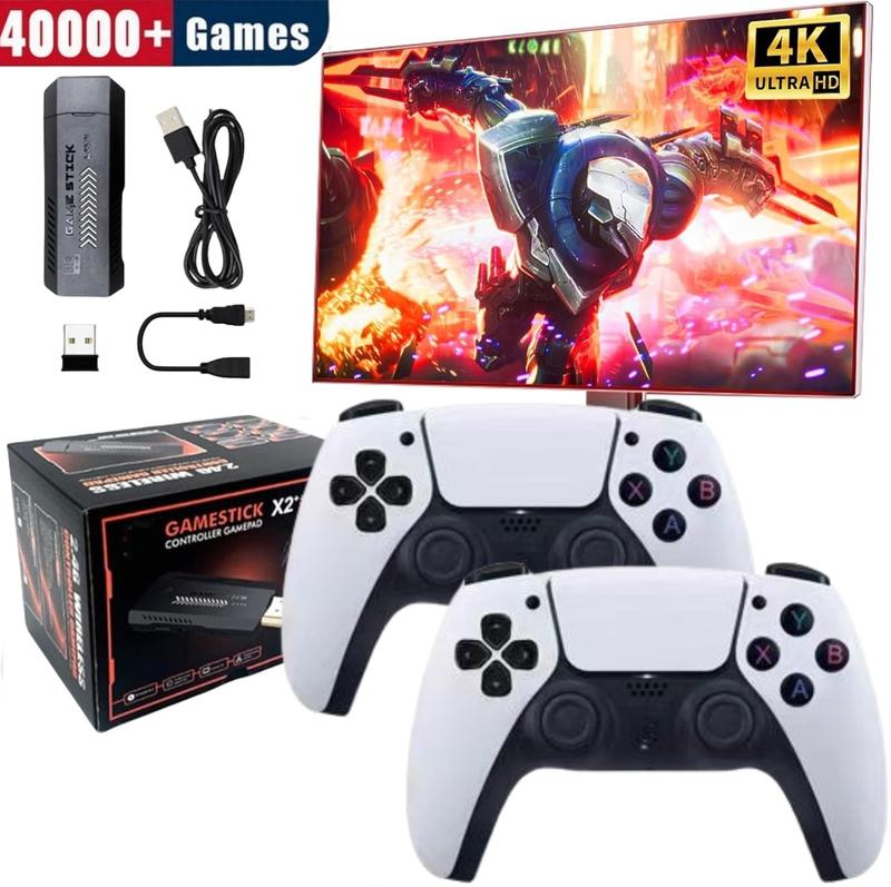 2025 new wireless retro gaming console with 50,000+games, 4K - TikTok Shop