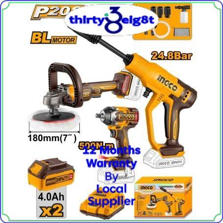 INGCO Cordless 3 Pcs Combo Kit COSLI250184 - TikTok Shop Singapore