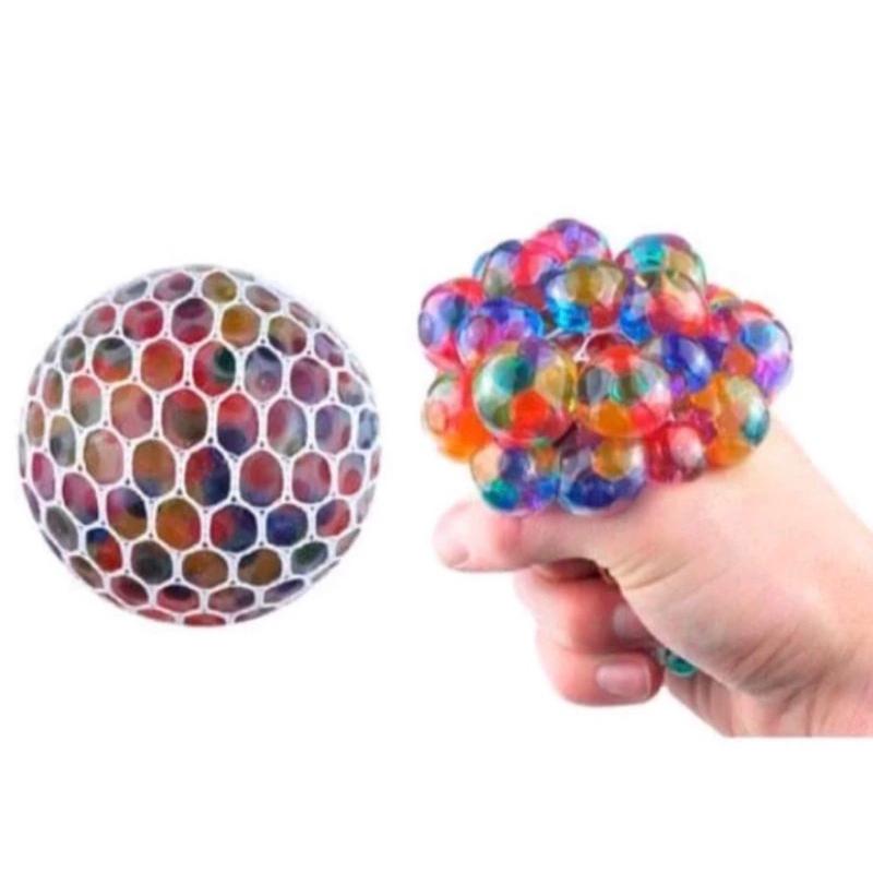 SQUISHY MESH BALL | MAINAN SENSORI ANAK | BOLA SQUISHY JARING - Shop ...