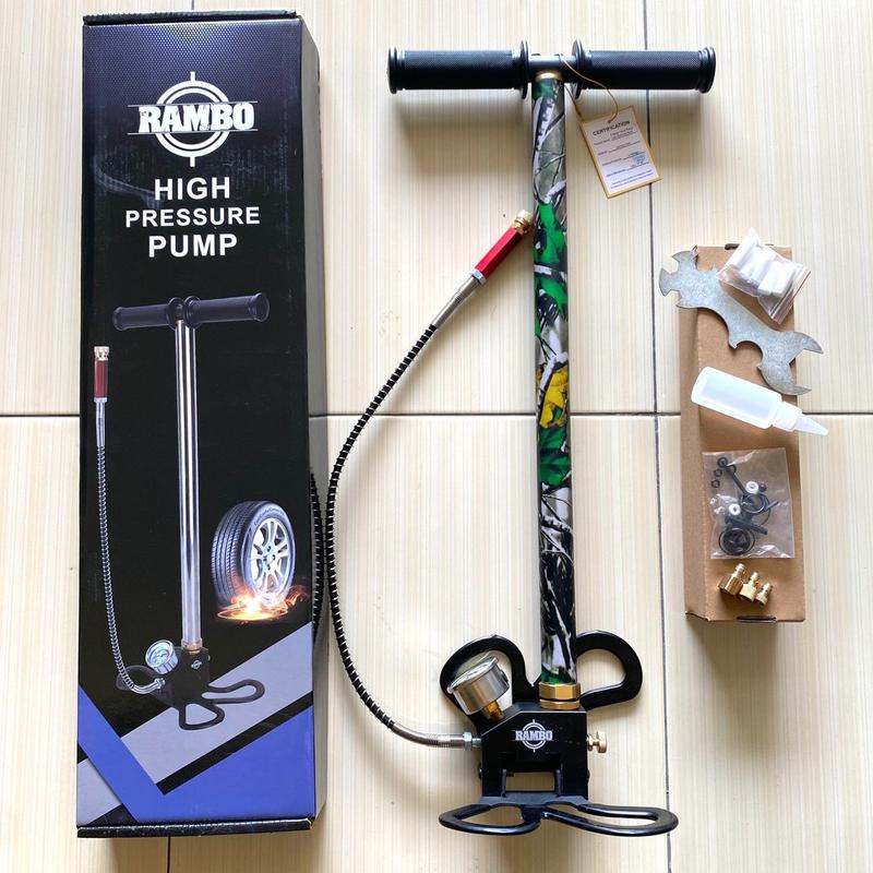 Pompa angin pcp motif rambo - Shop | Tokopedia