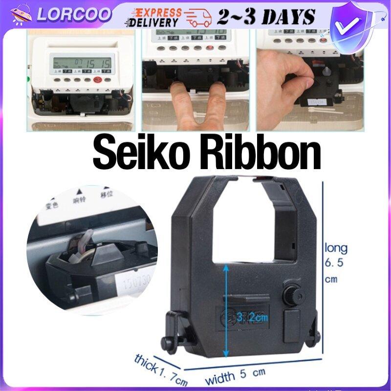 Time Clock Ribbon Cartridge Red Black Ink Colors for Office Electronic ...