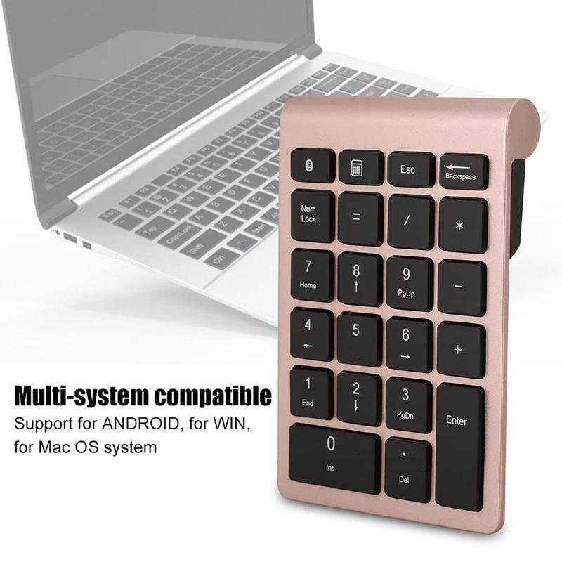 Bluetooth Numeric Keypad 22 Keys Wireless Ultra Thin Ergonomic - TikTok ...
