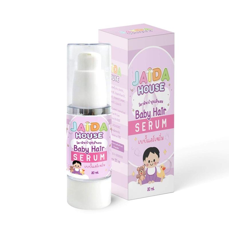 เซรั่มบำรุงผม สำหรับเด็ก สูตรเร่งผมยาว ผมนุ่มสวย Jaida House - TikTok Shop Thailand