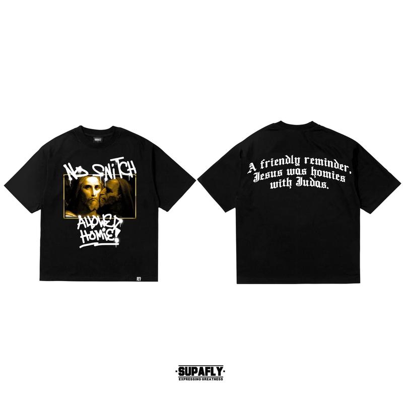 SUPAFLY CLOTHING "NOSNITCHALLOWED" BLACK - TikTok Shop Philippines