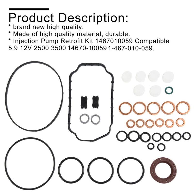 1set Fuel Injection Pump Gasket Repair Reconstruction Kit Fo - TikTok ...
