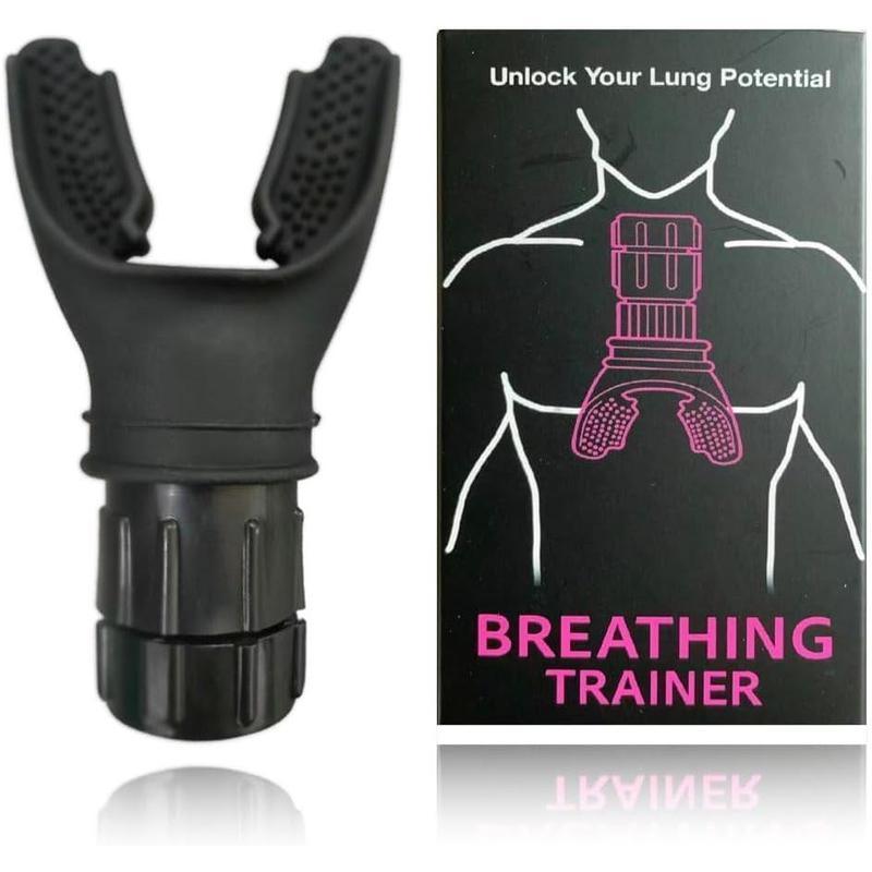Portable Breathing Trainer Lung Exercise Device with Adjustable ...