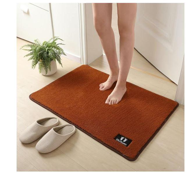 Anti-slip Soft Doormat Toilet Carpet Bathroom Floor Mat Quic - TikTok ...