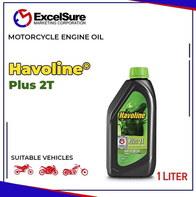 Caltex Havoline Plus 2T 1 Liter Motorcycle Engine Oil - TikTok Shop ...