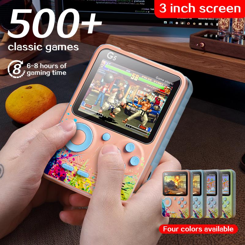 TOPMALL Mini 500 in 1 Game Console Retro FC Handheld Gameboy - TikTok ...