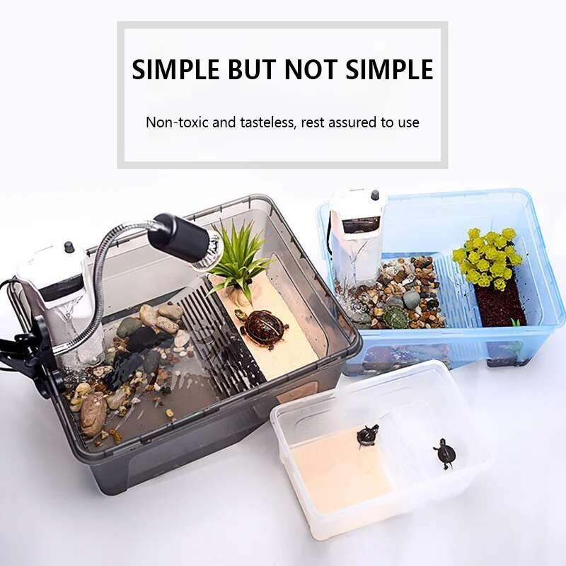 Reptile Accessories Turtle Feeding Box Reptiles Rearing Hatching ...