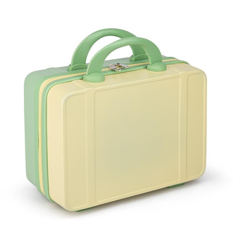 Portable 14 Inches Travel Suitcase ABS Mini Hand Carry Suitcase ...
