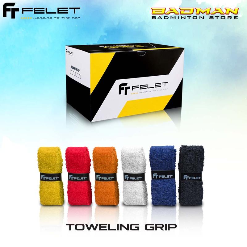 Felet Fleet Badminton Cotton Towel Grip Tennis Grip Towellin - TikTok ...