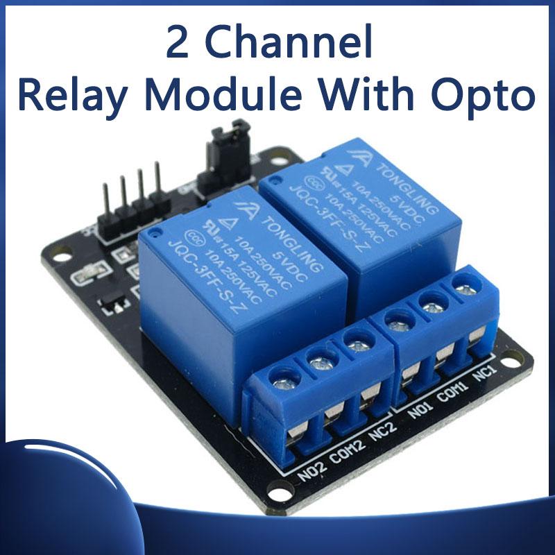 5V 2 Channel Relay Module For Arduino Optocoupler Isolated Low - TikTok ...