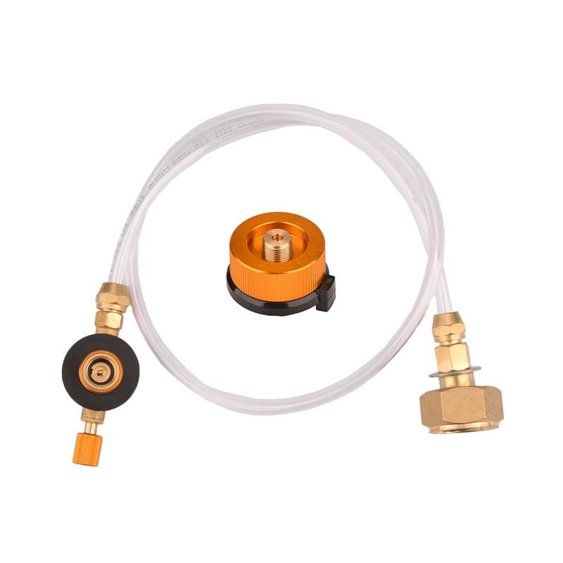 Gas Stove Propane Refill Adapter Burner Flat Cylinder Tank Coupler ...