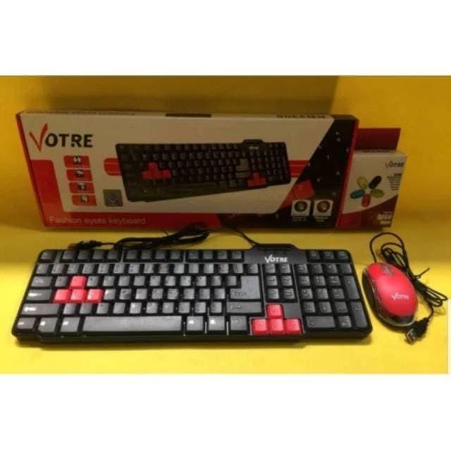 KEYBOARD MOUSE VOTRE USB SET BUNDEL / KEYBOARD MOUSE VOTRE Pc - Shop ...