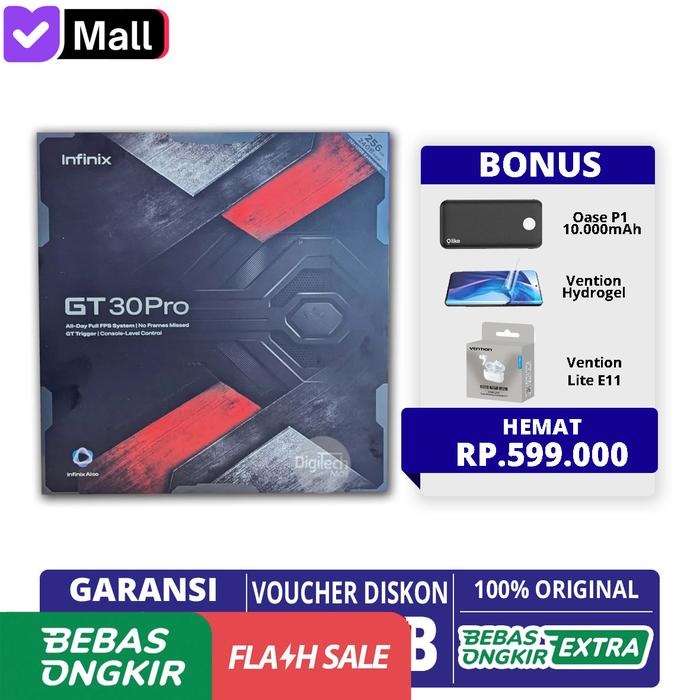 Promo [ GIFT BOX ] Infinix GT 30 Pro 5G 8/256 12/512 GB NFC MD 8350 ...