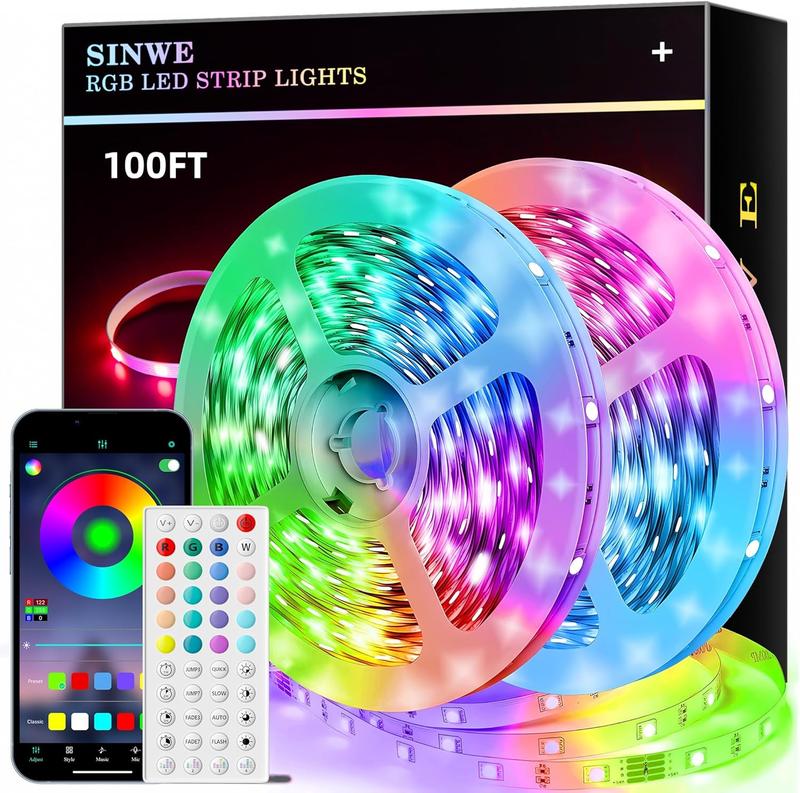 fancy LED light strip RGB low voltage light strip self-adhesive ...