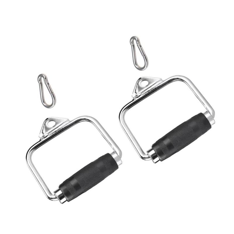 2 Pieces D Row Handles LAT Pull Down Attachment Handles Stee - TikTok ...