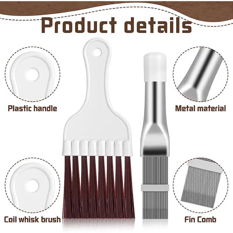 Air Conditioner Condenser Fin Comb 2 AC Coil Cleaner Stainless Steel ...