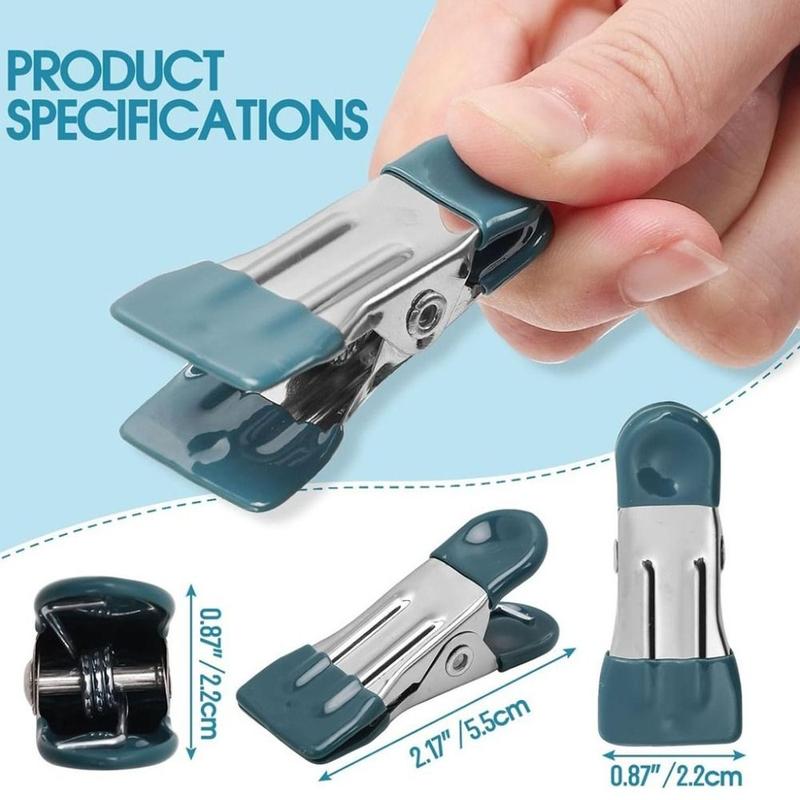 outgop 1/5Pcs Durable Traceless Clothes Drying Clips Stainless - TikTok ...
