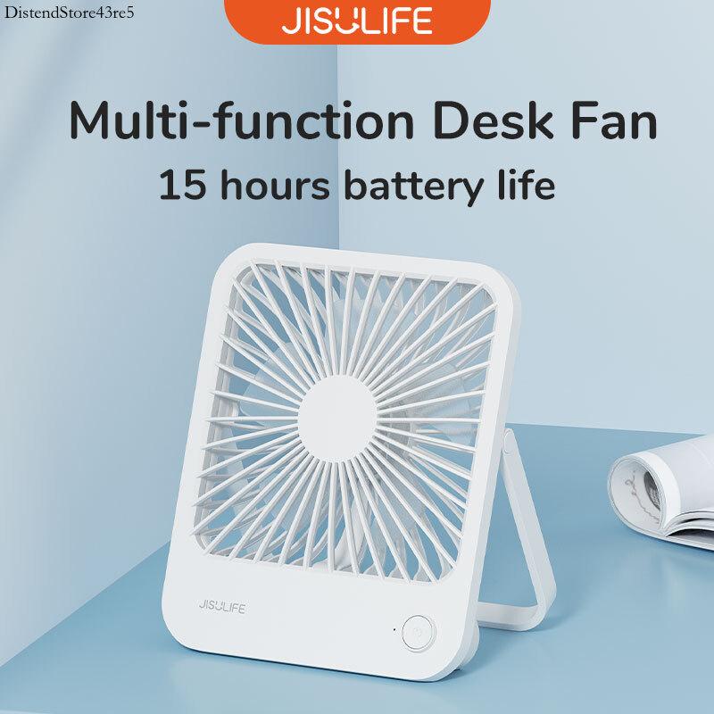 Desk Fans JISULIFE Portable Small Desk Ultra Quiet Table USB - TikTok ...