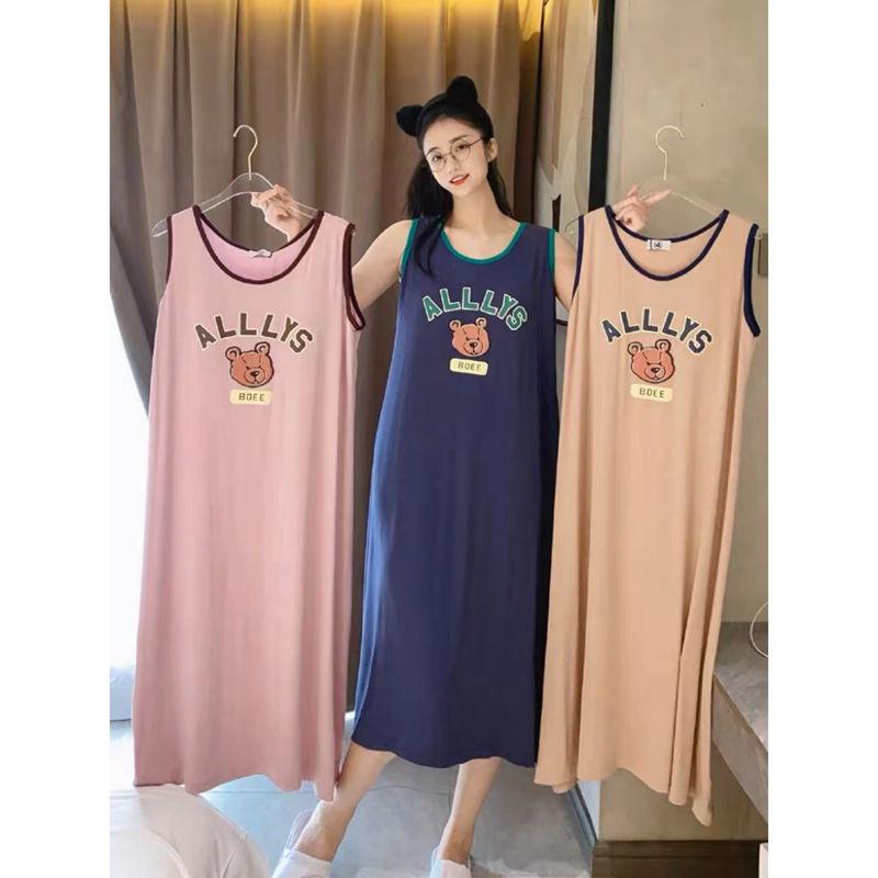 Gaun Panjang, Gaun Tidur Wanita, Pakaian Musim Panas, Ketibaan - TikTok ...