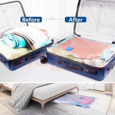 Vacuum Bag Zip Lock Plastic Bag Reusable Vacuum Sealer Bag Compress ...