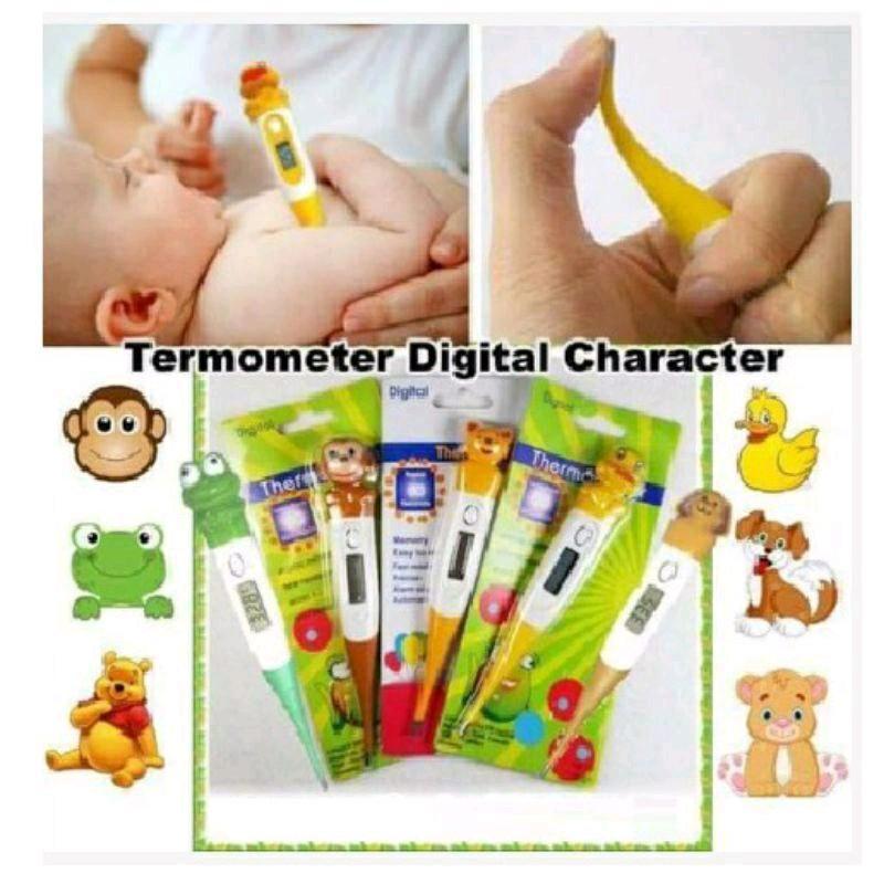 Trendi - Termometer Suhu Digital Badan Anak Bayi Dewasa Polos dan ...
