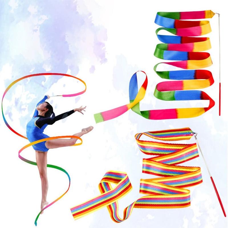 10 Colors Ballet Streamer Gymnastics Ribbon Artistic Gymnastics ...