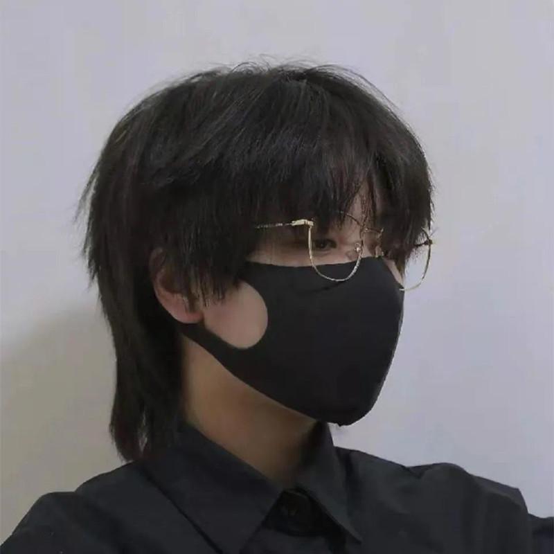 Anchovy Wig Men's Short Hair Handsome Natural & Fluffy Wolf Tail ...