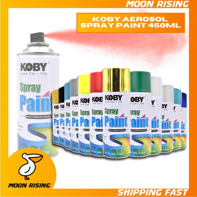 Free shipping MOTO CARE ORIGINAL KOBY AEROSOL SPRAY PAINT MULTIPURPOSE ...