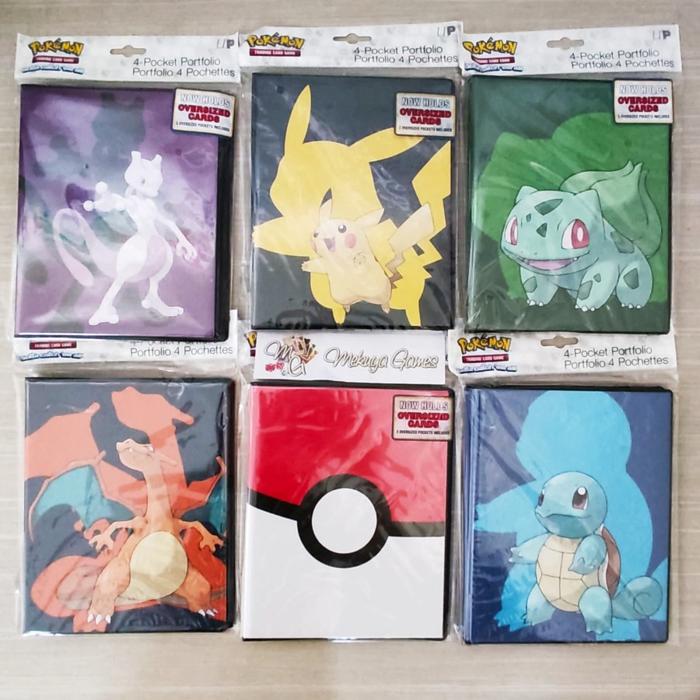Jual Ultra Pro Pokemon 4-Pocket A5 Portfolio Binder Buku Album 80 Kartu ...