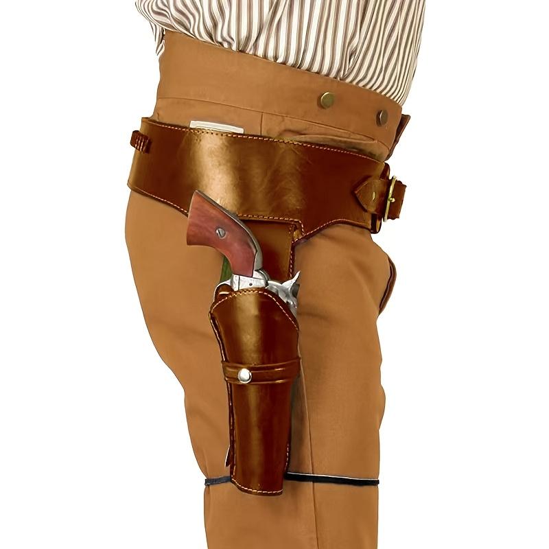 1pc Western Cowboy Double Barrel Revolver Holster Set - Only Revolver ...