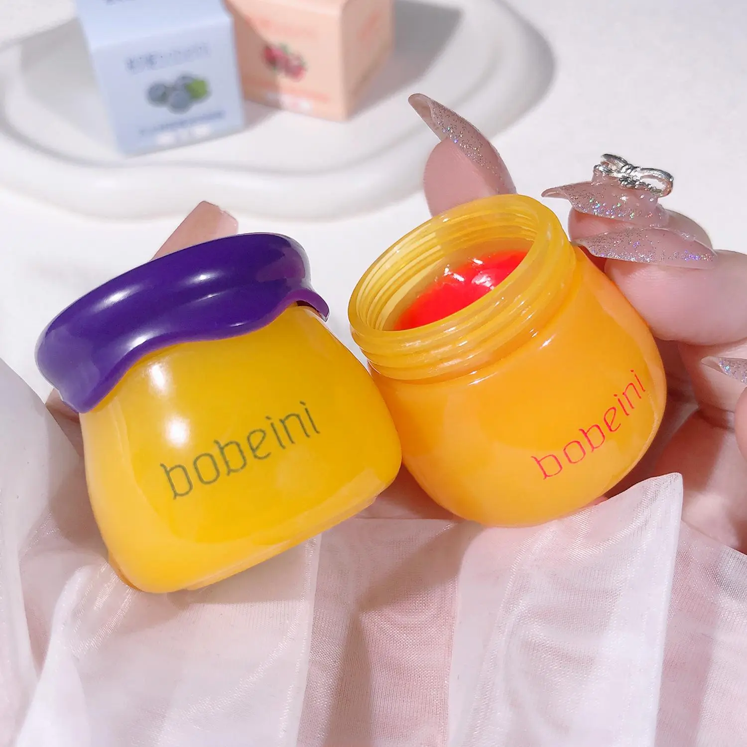 Honeypot Lip Mask, Honey Jar Design Moisturizing Lip Mask, Honey Lip ...