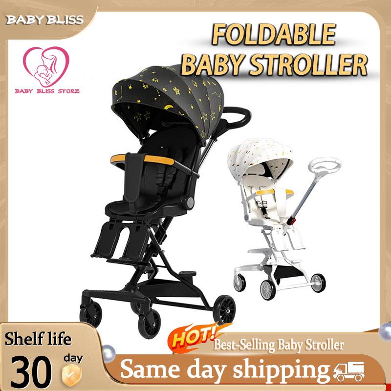 Magic baby stroller 360-degree rotating, sitting and reclining - TikTok ...