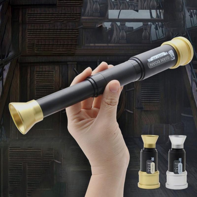 High Power HD Mini Telescopic Focusing Pirate Telescopic Telescope ...