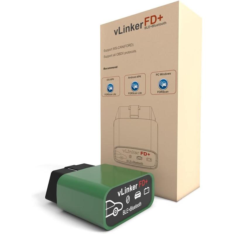vLinker FD Plus OBD2 Adapter BLE Scanner for FORScan, Work with ...