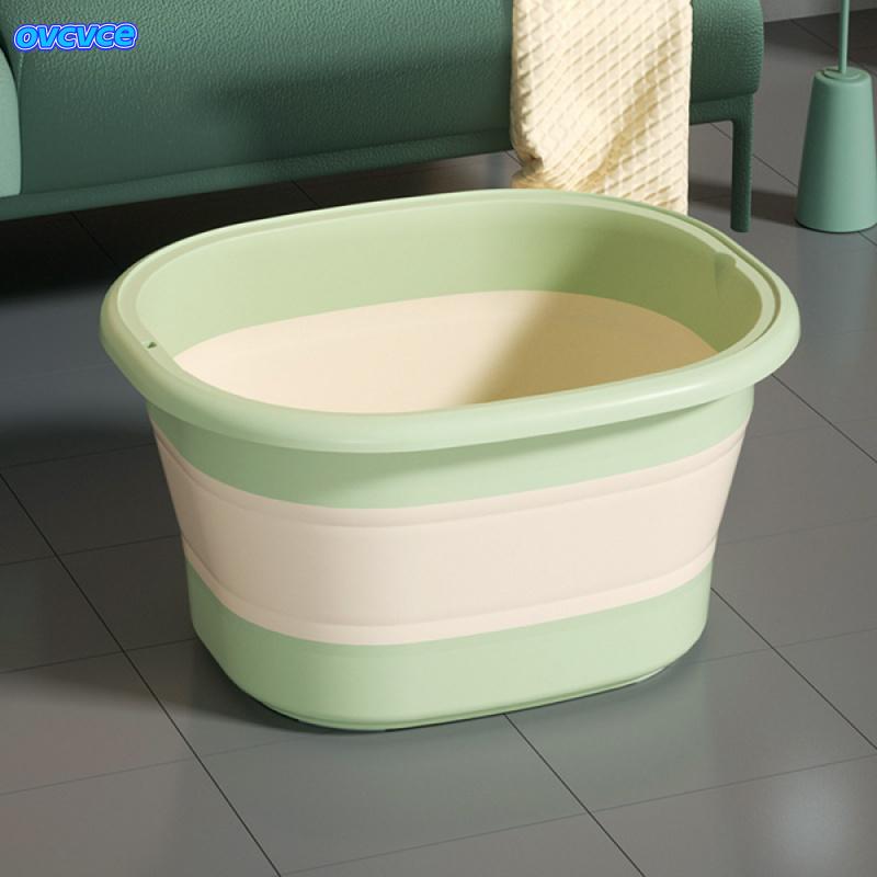 Foldable Foot Bath Barrel Wash Foot Basin Home Massage Feet-Washing ...
