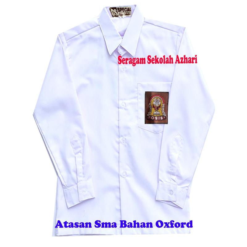 BAJU SEKOLAH SMA LENGAN PANJANG-SERAGAM SEKOLAH SMA PANJANG JUMBO ...