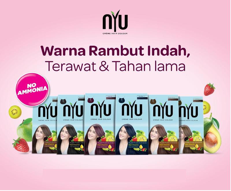 [BOX] NYU HAIR COLOR | Semir Rambut Bleaching Box - Shop | Tokopedia